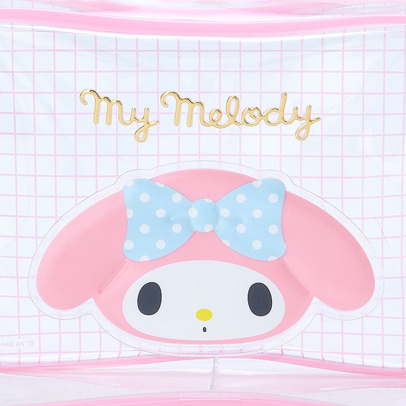 [Sanrio] Transparent Pouch - My Melody [MAR 2024] Sanrio Original Japa – JYW KAWAII