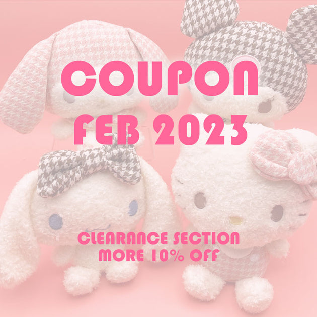 [Closed][Coupon] February Coupon - Clearance Section 10% OFF! – JYW KAWAII