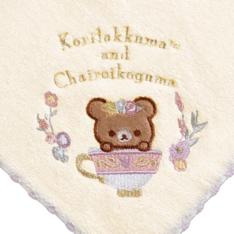 [Rilakkuma] - Kori-Kogu Flower Tea Time - Mini Towel - Chairoi Koguma ...