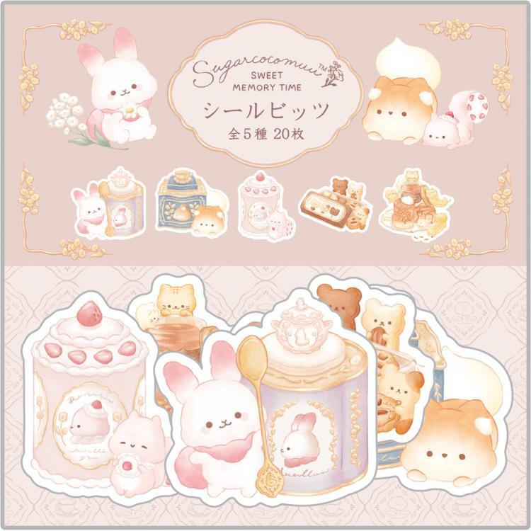 [Sugarcocomuu] -Sweet Memory Time Theme- Flake Sticker B San-X Officia ...