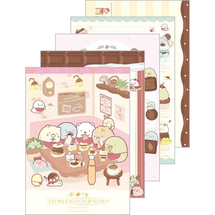[Sumikko Gurashi] - Chocolate Fair at Sumikko Cafe - Memo Pad -B San-X ...