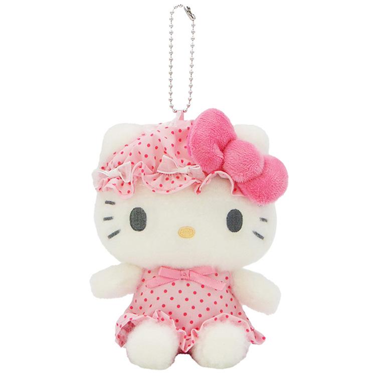 [Sanrio] Nightcap Ribbon Mascot Strap - Hello Kitty 2025 Nakajima Japa ...