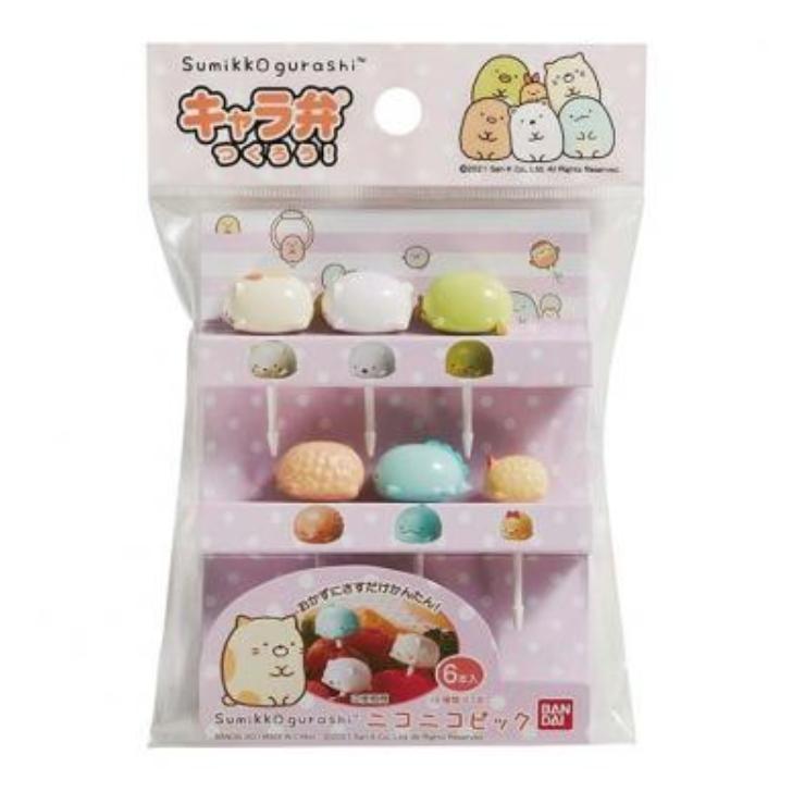 [Sumikko Gurashi] Food Picks Bandai Japan – JYW KAWAII