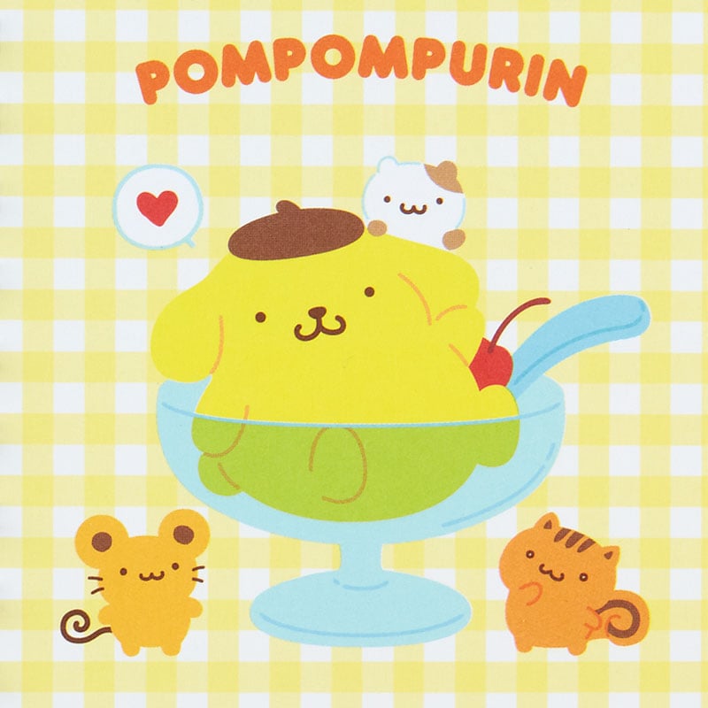 [Clearance]#[Sanrio] B7 Ring Notebook -Pom Pom Purin [APR 2024] Sanrio ...