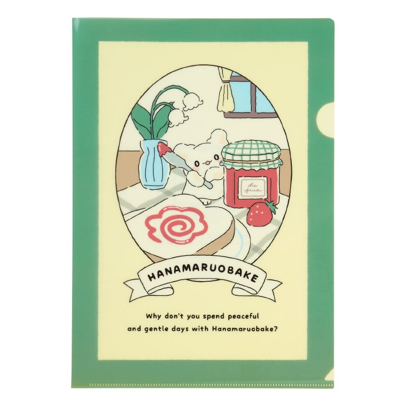 [Sanrio] Hanamaruobake -Itsumo Isshonano Design Series- 2x Plastic Doc ...